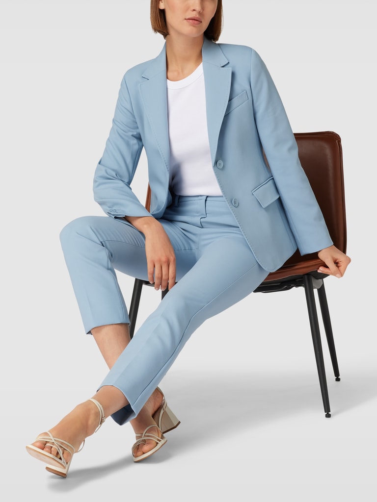 Weekend Max Mara Hose mit Bügelfalten Modell 'RANA' (hellblau) online ...