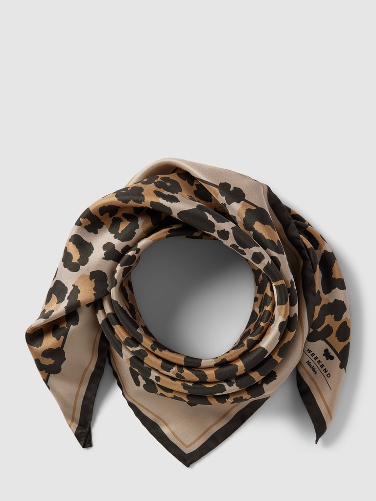 Weekend Max Mara Schal aus Seide Modell 'SIAM' (sand) online kaufen