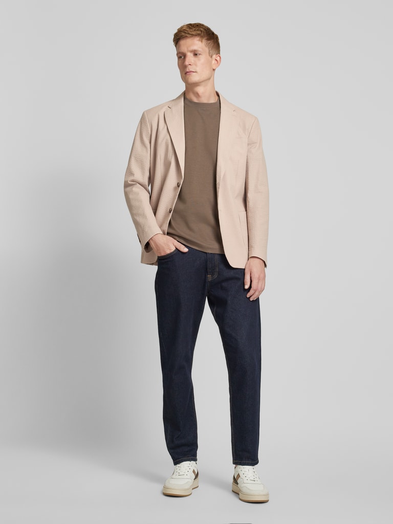 SELECTED HOMME Regular Fit Sakko in Crinkle-Optik Modell 'SMITH' (sand ...