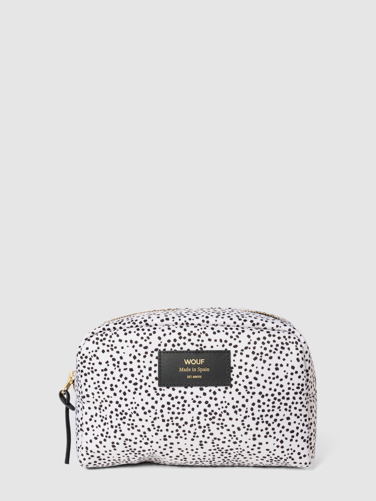 WOUF Make-uptasje met all-over motief, model 'Dottie' in zand online ...