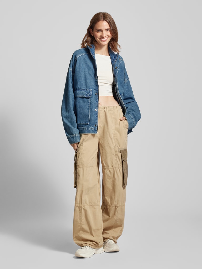 Calvin Klein Jeans Jeansjacke mit Label-Patch Modell 'EASY' (jeansblau ...
