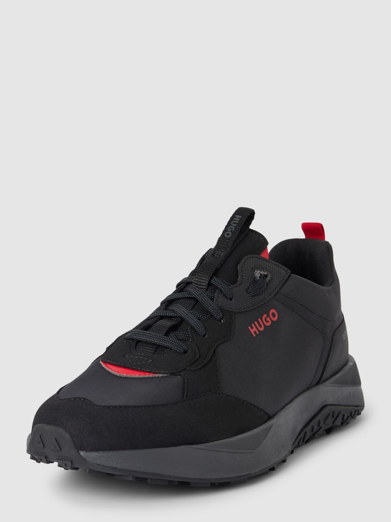 HUGO Sneaker mit Label-Details Modell 'Kane' (black) online kaufen