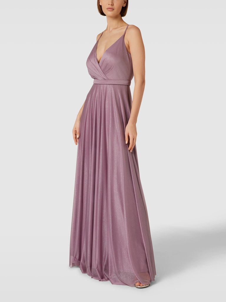 Jake*s Cocktail Abendkleid in schimmernder Optik (mauve melange) online ...