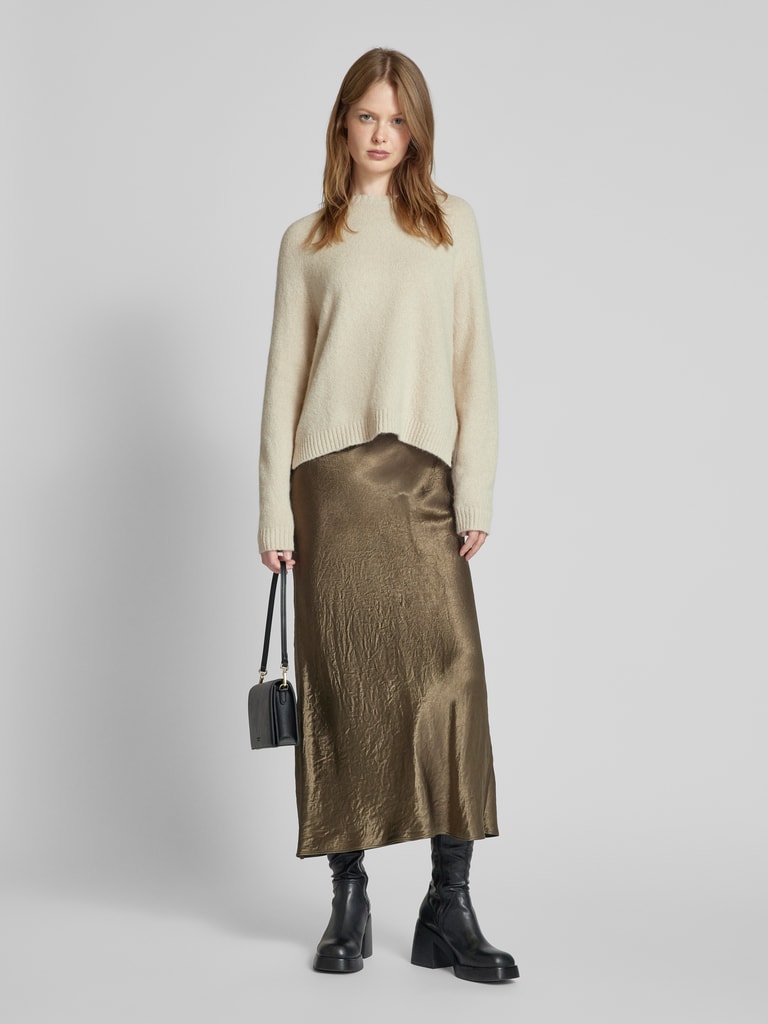 BOSS Maxirock mit Reißverschluss Modell 'Vesatie' (oliv) online kaufen