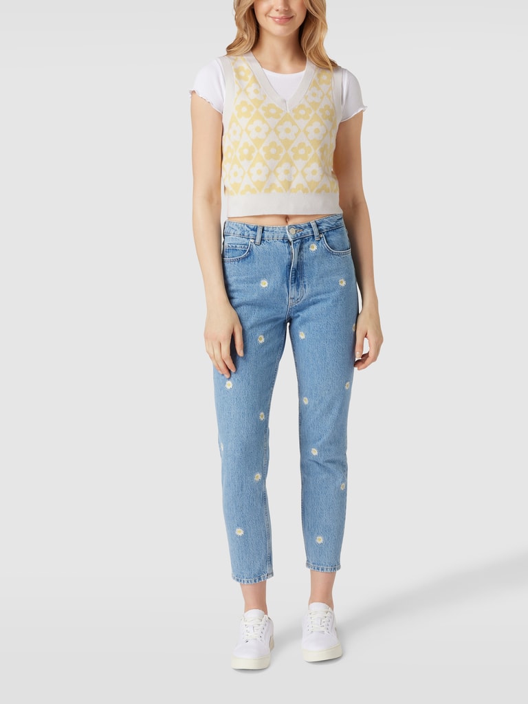 Levi's® Cropped Pullunder mit floralem Muster - Levi’s® x GNTM ...