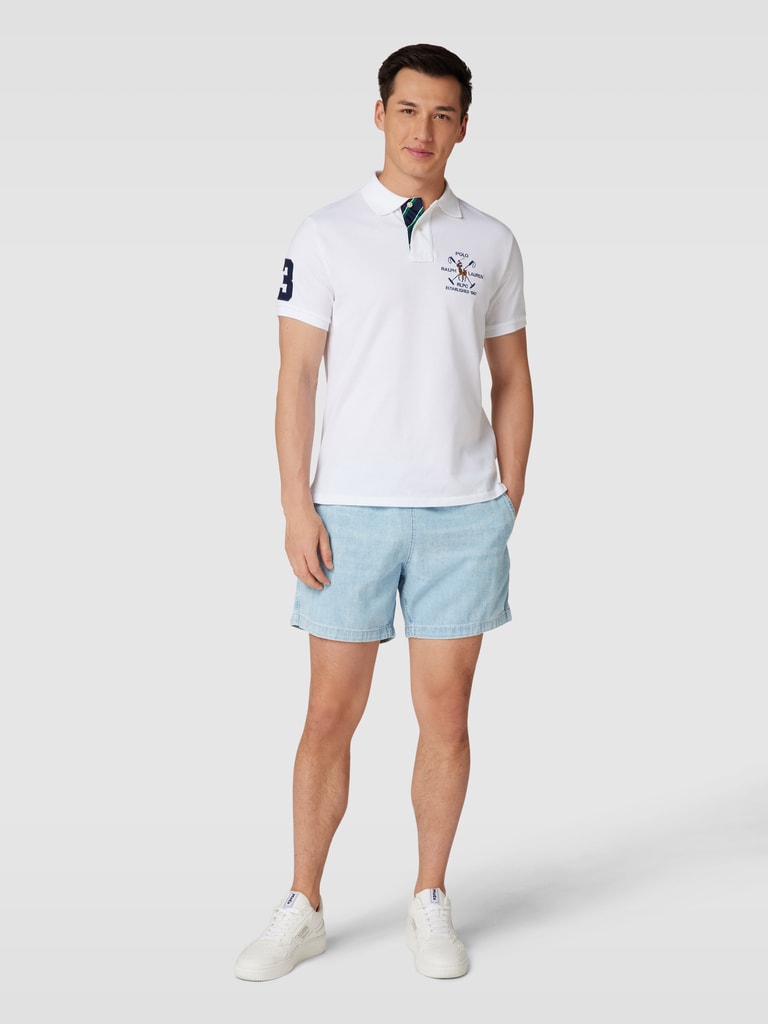 Polo Ralph Lauren Jeansshorts mit elastischem Bund Modell 'PREPSTERS ...