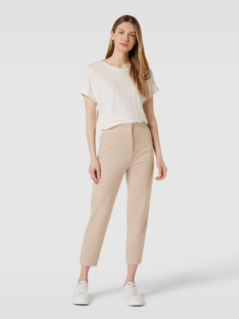 Jake*s Collection Stoffen broek met Franse steekzakken in beige online ...