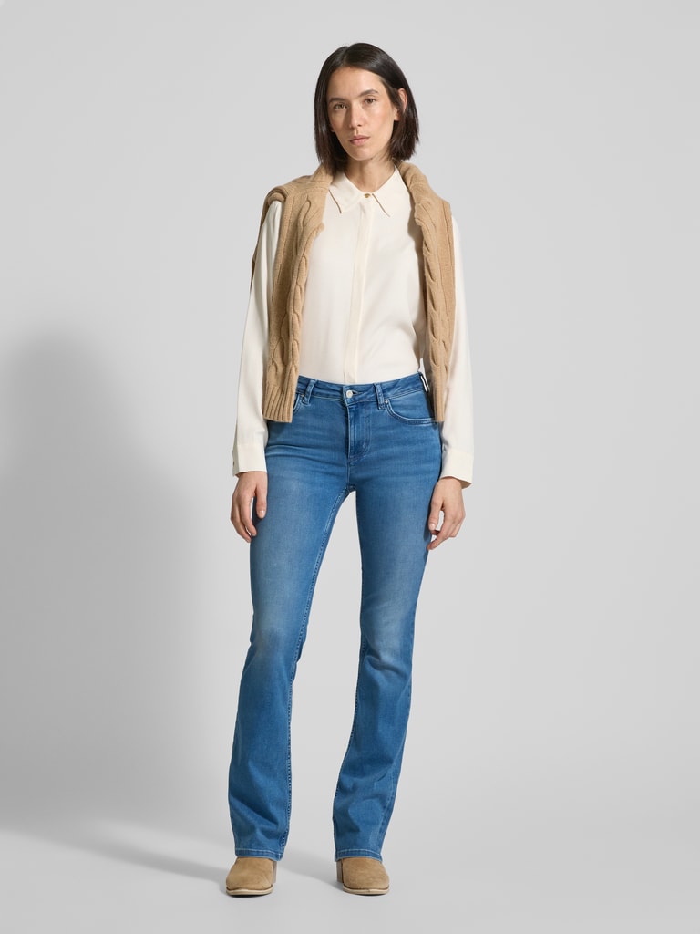Mustang Slim fit bootcut jeans met 5-pocketmodel, model 'Shelby' in ...
