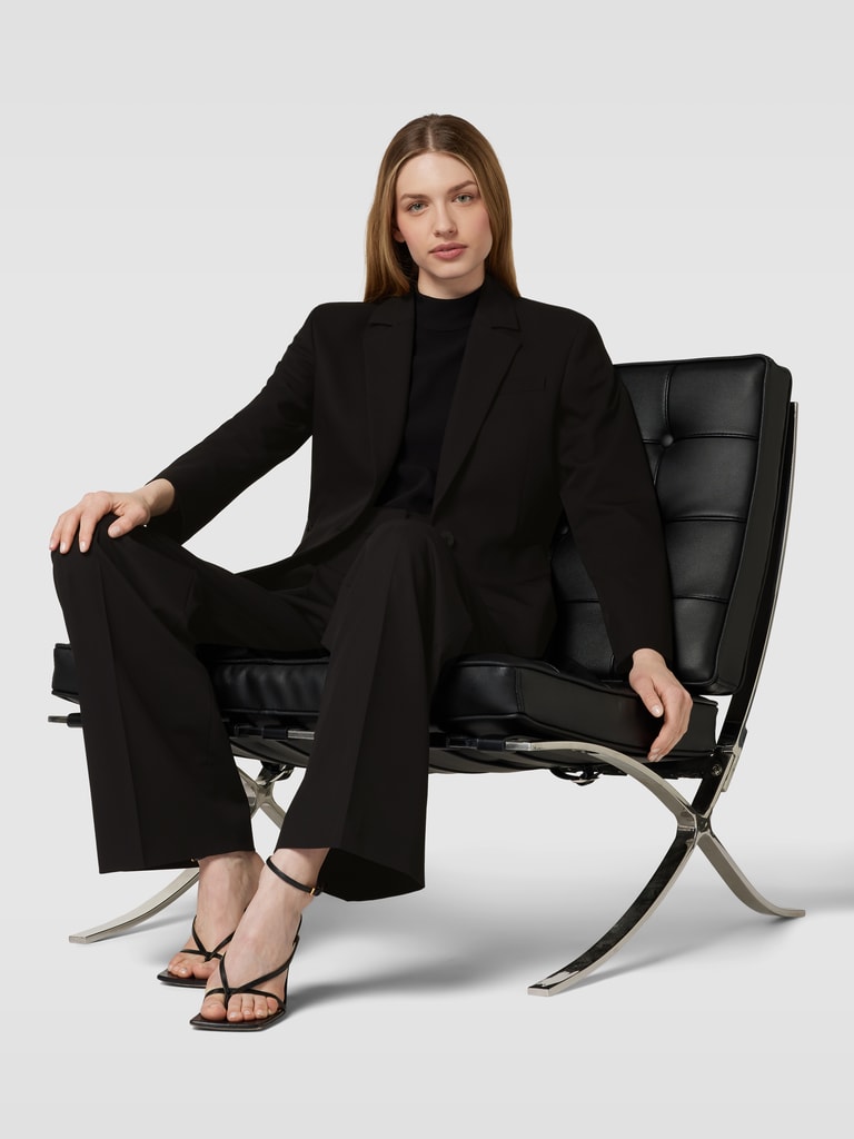 HUGO Blazer mit Cut Outs Modell 'Asonna' (black) online kaufen