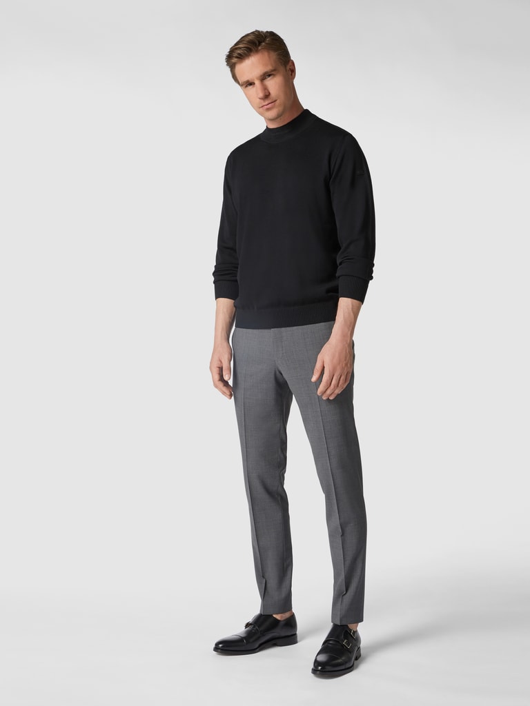 Hiltl Regular Fit Chino mit Stretch-Anteil Modell 'Pilo' (mittelgrau ...