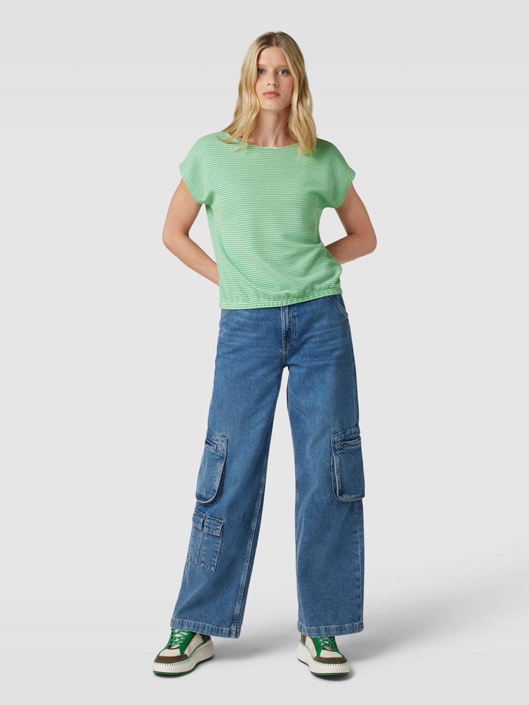 OPUS T-Shirt aus Viskose-Mix mit Stretch-Anteil (hellgruen) online kaufen