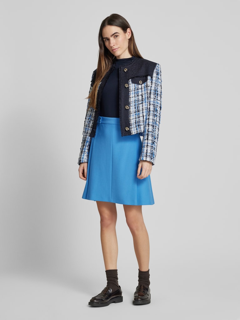 BOSS Minirock mit Teilungsnaht Modell 'Verci' (bleu) online kaufen