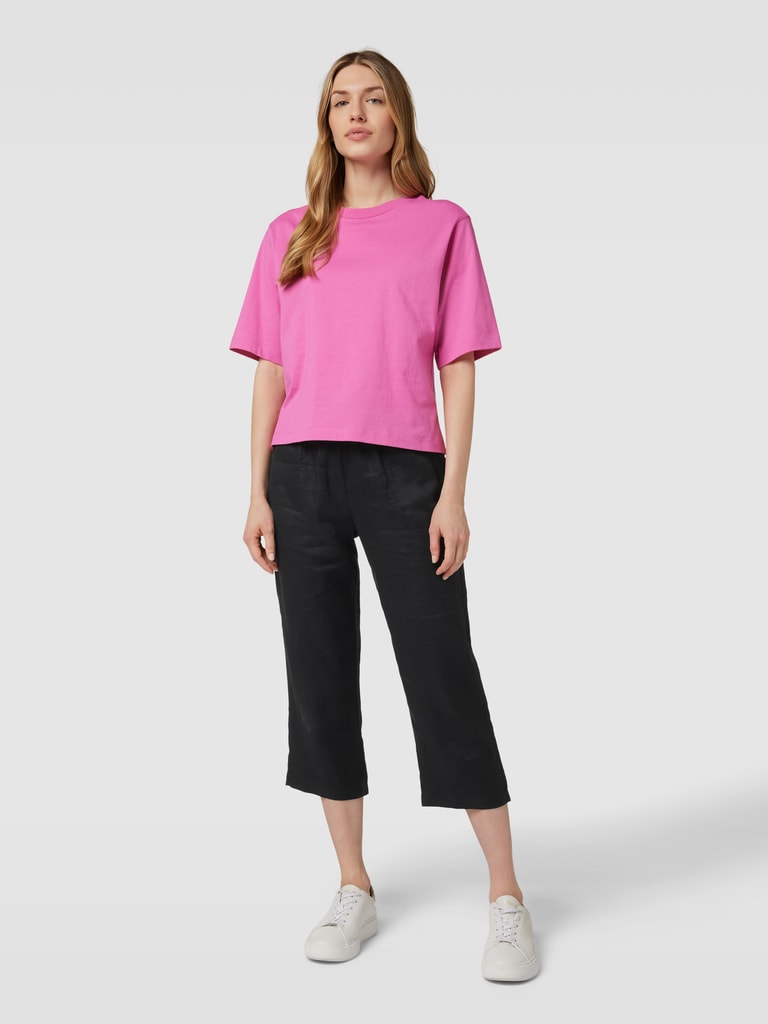 Fynch-Hatton Leinenhose mit seitlichen Eingrifftaschen (black) online ...