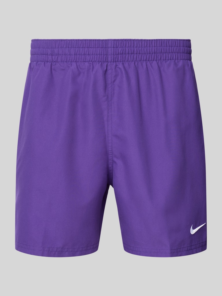 Nike Badehose mit Label-Print (lila) online kaufen