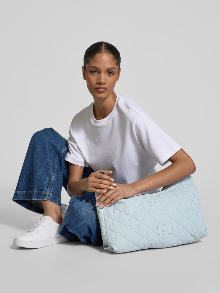 Kup online Seidenfelt Torebka z pikowaniem model ‘HETTA’ (jasnoniebieski)