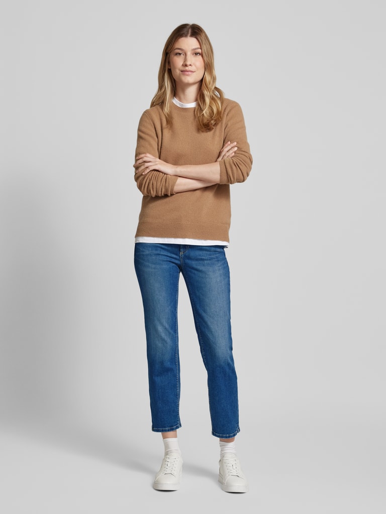 Cambio Used-Look-Jeans in verkürzter Passform Modell 'PIPER' (blau ...