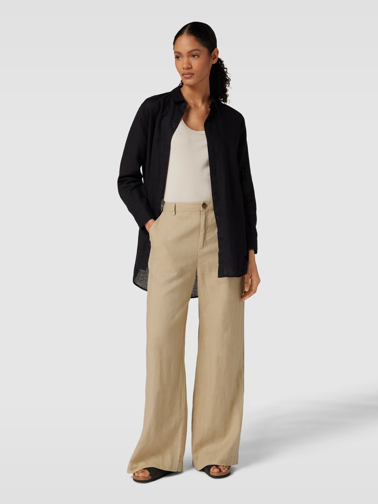 Part Two Leinenhose mit Eingrifftaschen Modell 'Sabera' (sand) online ...
