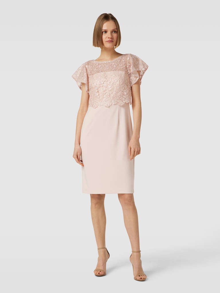Adrianna Papell Cocktailkleid mit Zierbesatz (rose) online kaufen