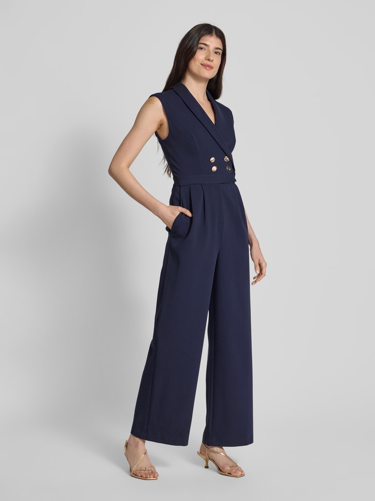 Forever New Jumpsuit in Wickel-Optik Modell 'Jacey' (blau) online kaufen
