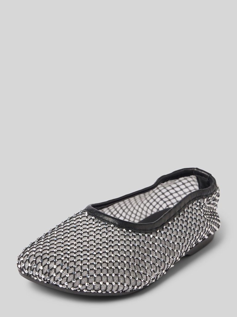 ALOHAS Ballerinas mit Ziersteinbesatz Modell 'Lorain' (black) online kaufen