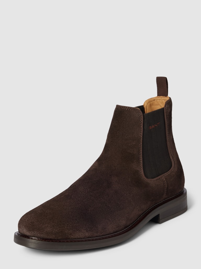Gant Chelsea Boots mit Label-Detail Modell 'Fairkon' (dunkelbraun ...