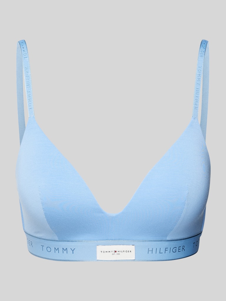 TOMMY HILFIGER BH mit elastischem Label-Bund Modell 'LIGHTLY LINED ...