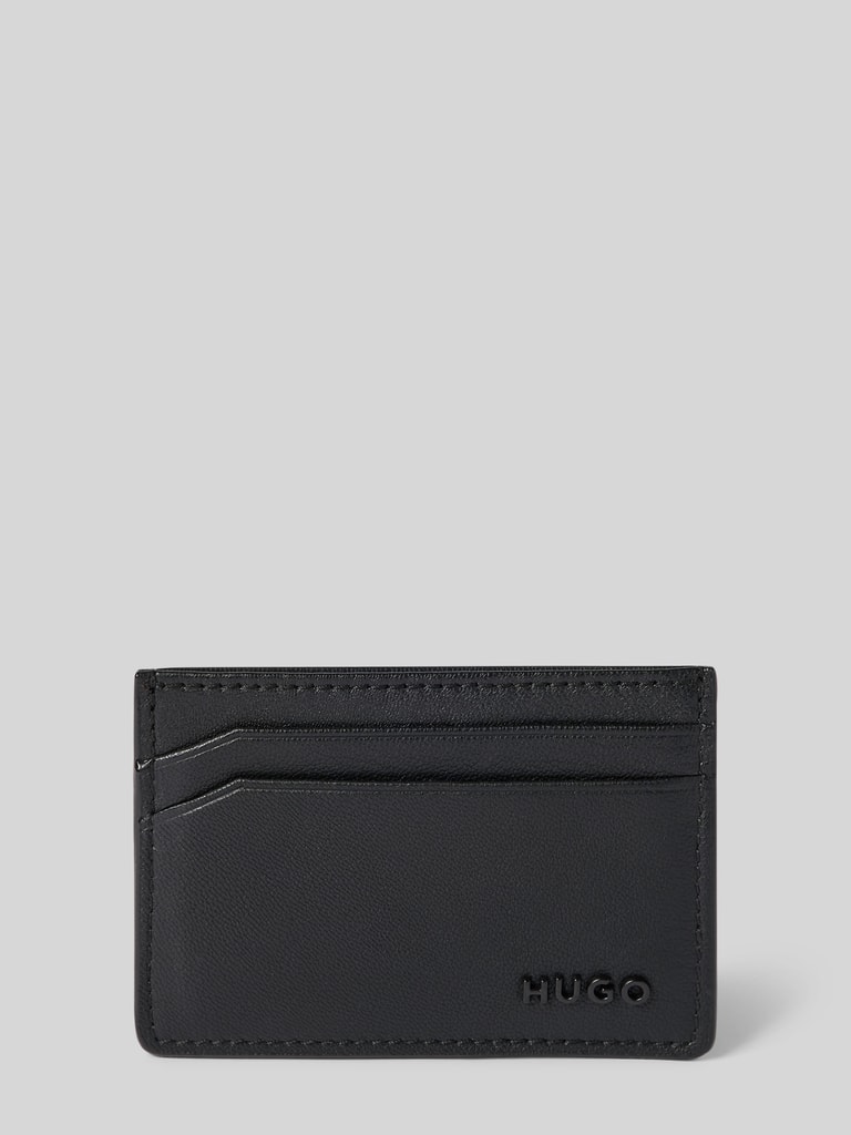 Kup online HUGO Portfel ze skóry z fakturowanym wzorem model ‘Rafferty ...