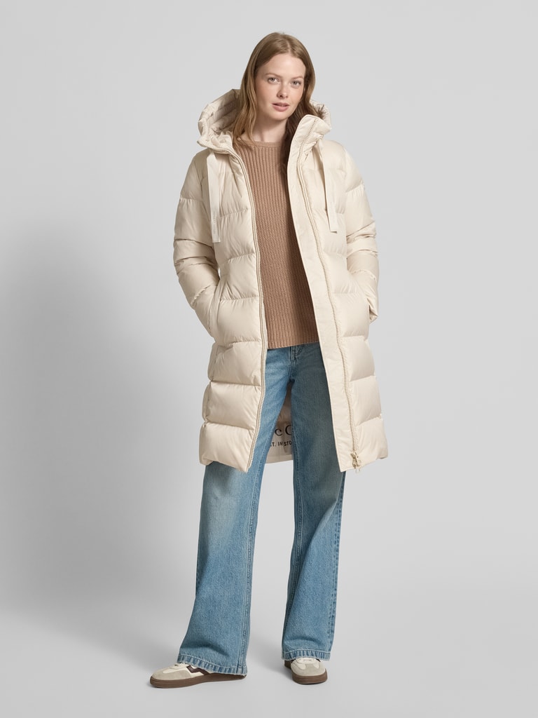 Marc O'Polo Regular Fit Daunenmantel mit Daunen-Feder-Füllung (stein ...