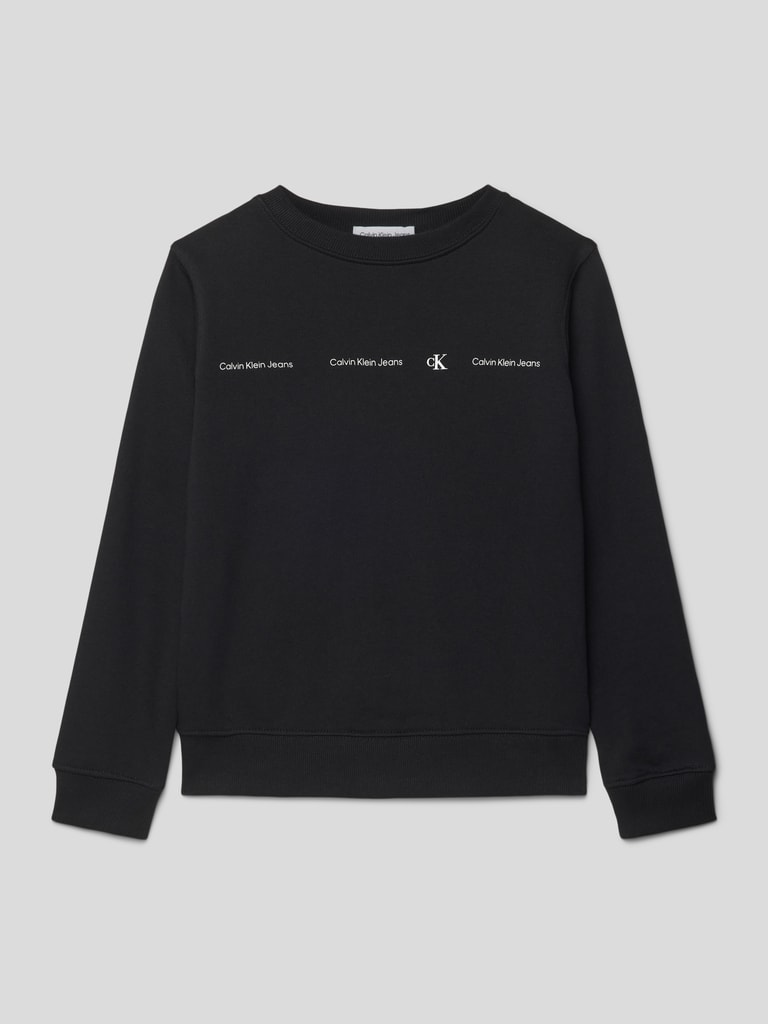 Calvin Klein Jeans Sweatshirt mit Label-Details Modell 'MINIMALISTIC ...