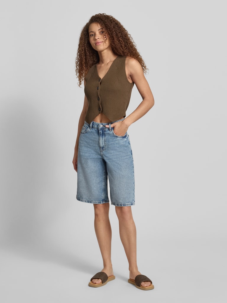 NOISY MAY® Jeansshorts mit Eingrifftaschen Modell 'MINDIE' (hellblau ...