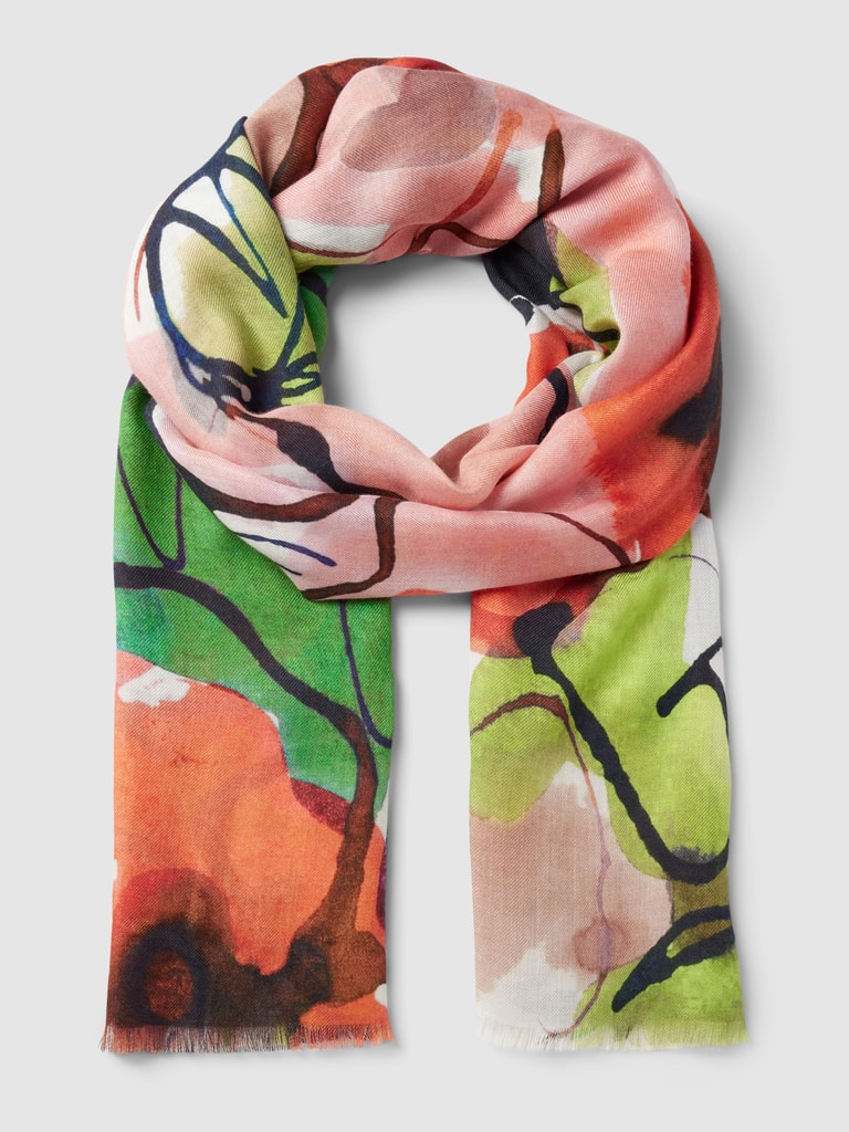 Fraas Schal mit Allover-Print und dünnen verstellbaren Trägern (rose ...