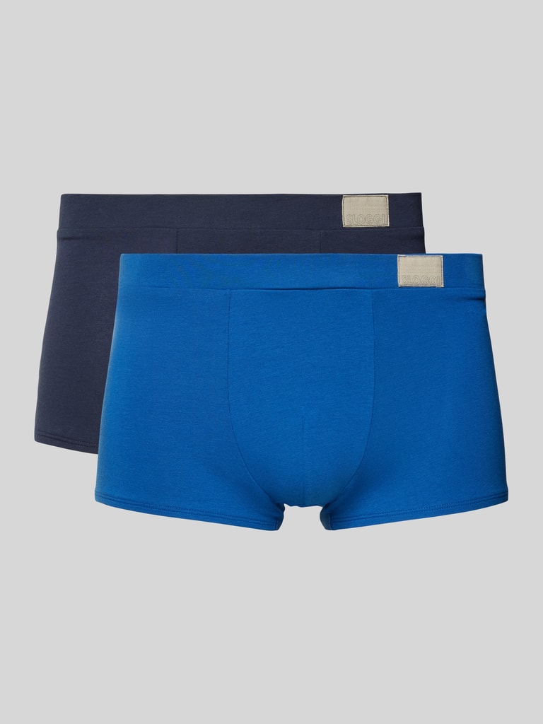 Sloggi Trunks mit Teilungsnähten im 2er-Pack (blau) online kaufen