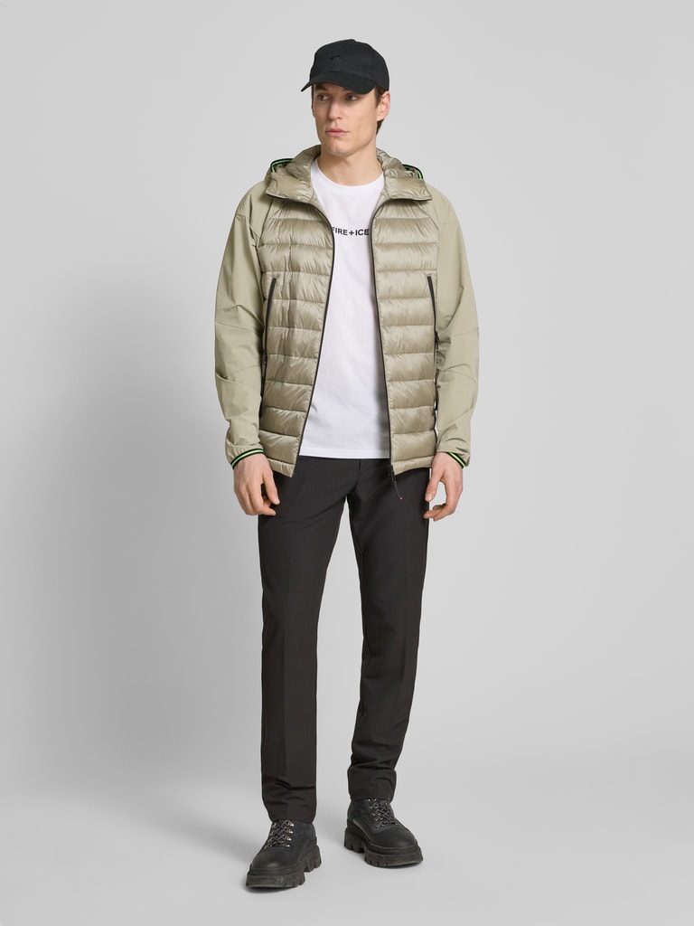 FIRE + ICE Steppjacke mit Zweiwege-Reißverschluss Modell 'Kegan' (oliv ...
