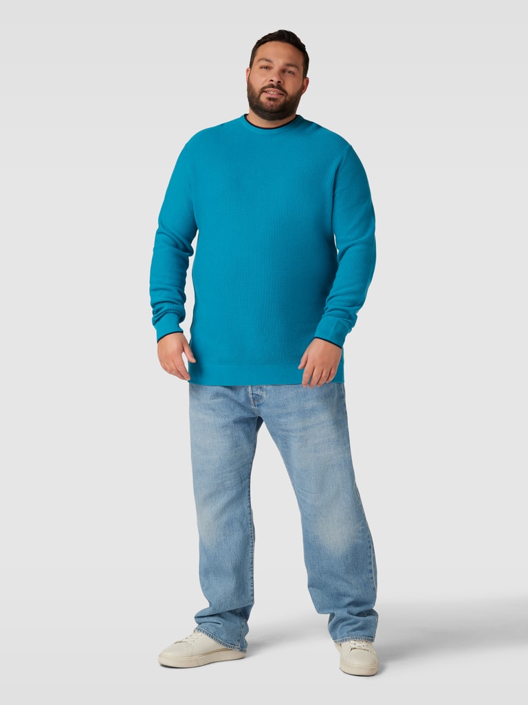 S.Oliver Plus Plus Size Strickpullover mit Strukturmuster (mint) online ...