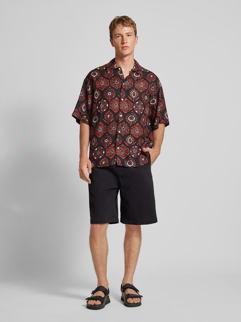 Jack & Jones Regular Fit Freizeithemd aus Leinen-Viskose-Mix Modell ...