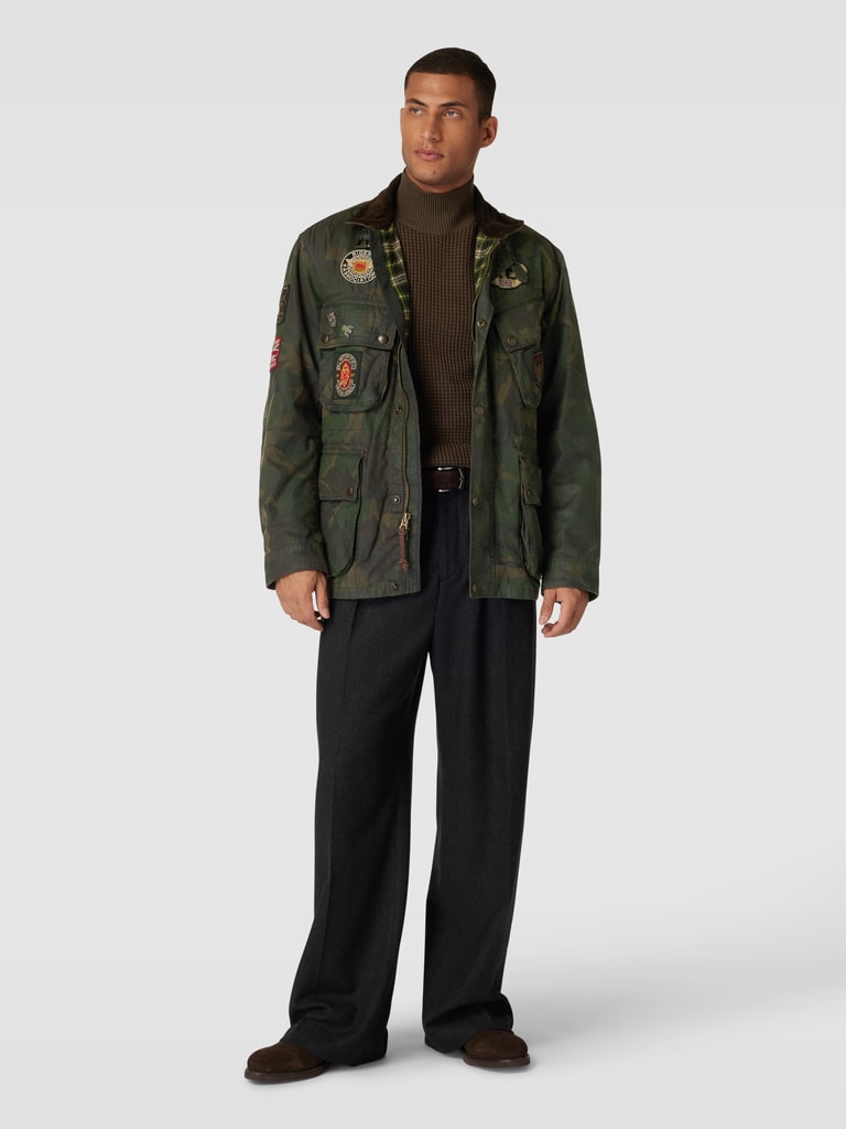 Polo Ralph Lauren Jacke mit Stehkragen (dunkelgruen) online kaufen