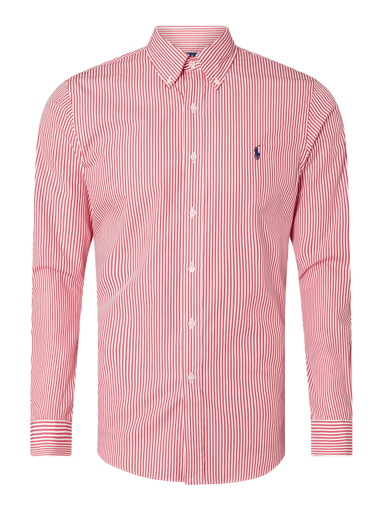 Polo Ralph Lauren Slim Fit Freizeithemd aus Popeline (rot) online kaufen