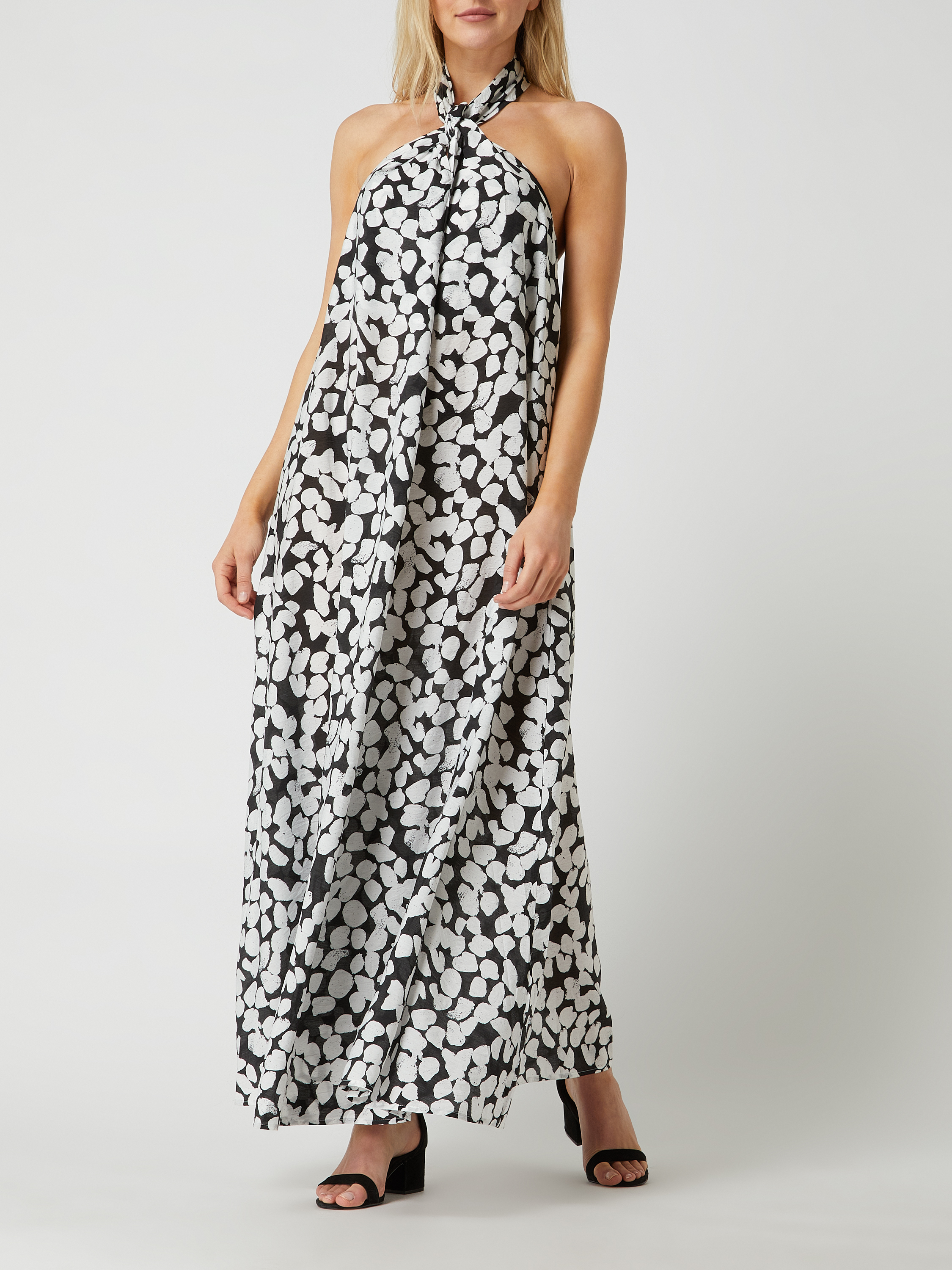 Mango Kleid mit Neckholder Modell 'Milan' (weiss) online kaufen