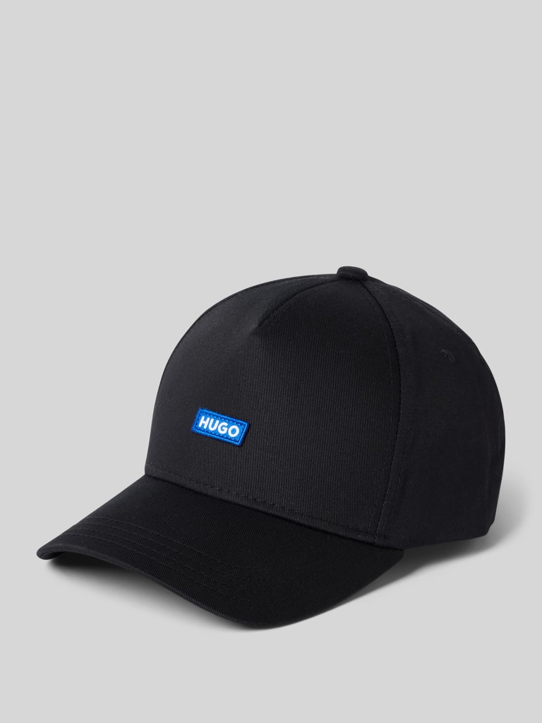 Hugo Blue Basecap mit Label-Patch (black) online kaufen