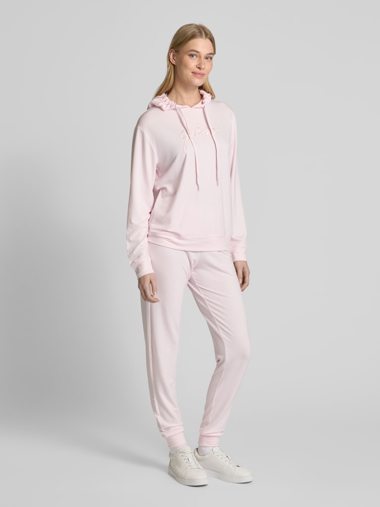 Guess Sweatpants mit Label-Stitching Modell 'LUCIA' (rosa) online kaufen
