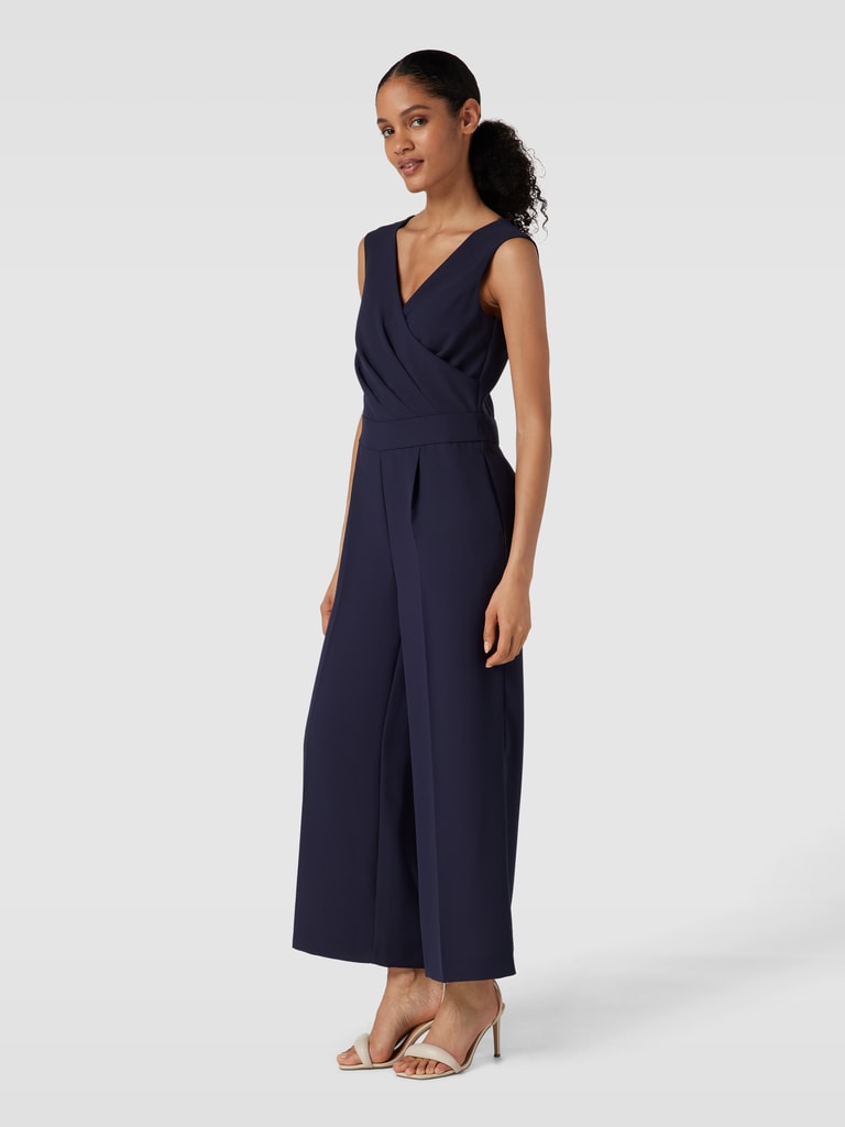 Vera Mont Jumpsuit in Wickel-Optik (dunkelblau) online kaufen
