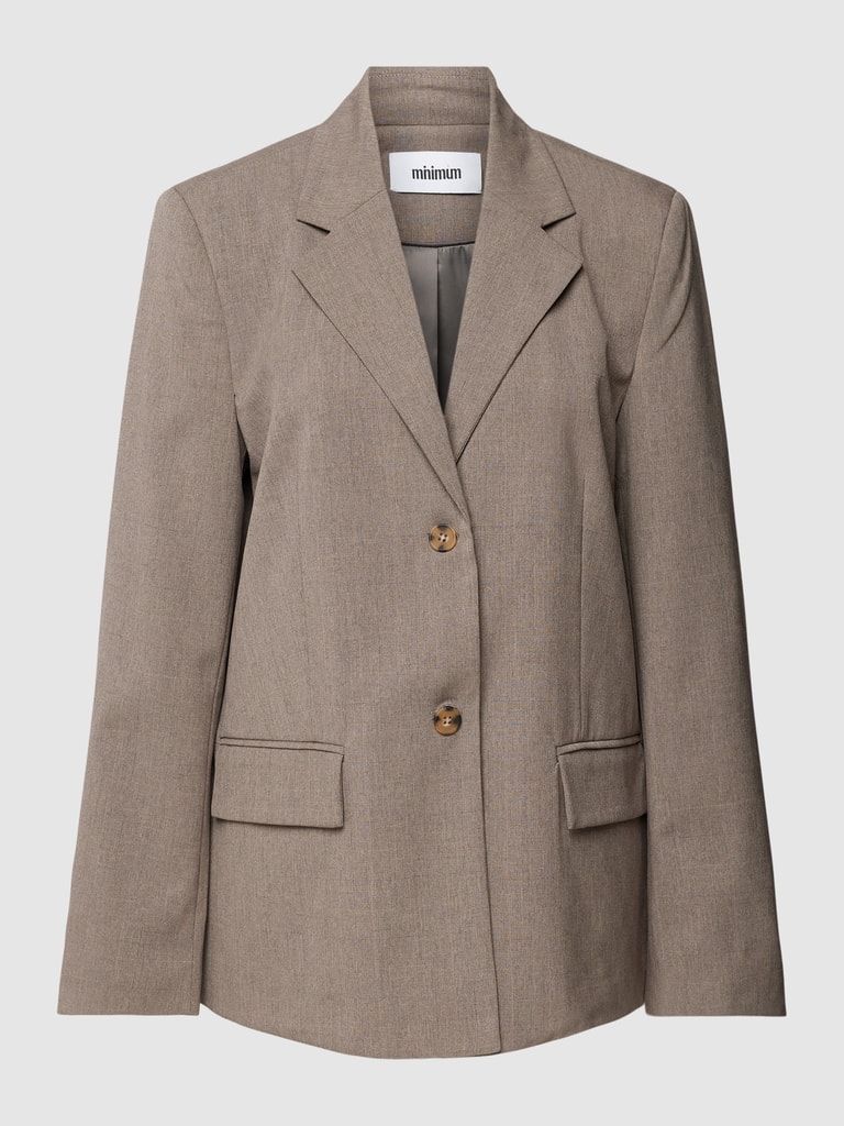 Minimum Blazer mit Knopfleiste Modell 'BRIKKA' (taupe) online kaufen