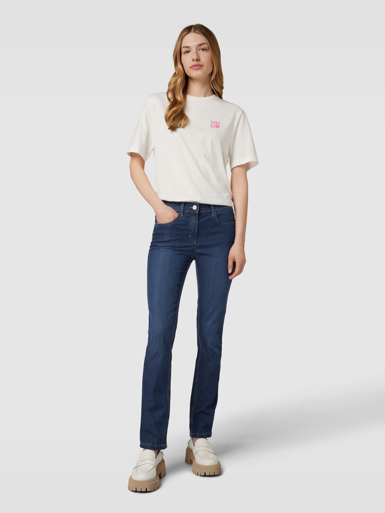 Zerres Jeans im 5-Pocket-Design Modell 'CARLA' (blau) online kaufen