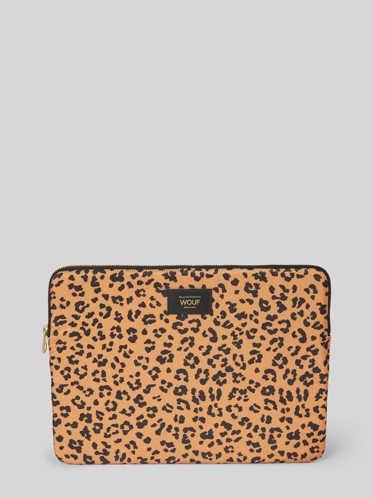 WOUF Laptoptasche mit Label-Patch Modell 'Agar' (camel) online kaufen