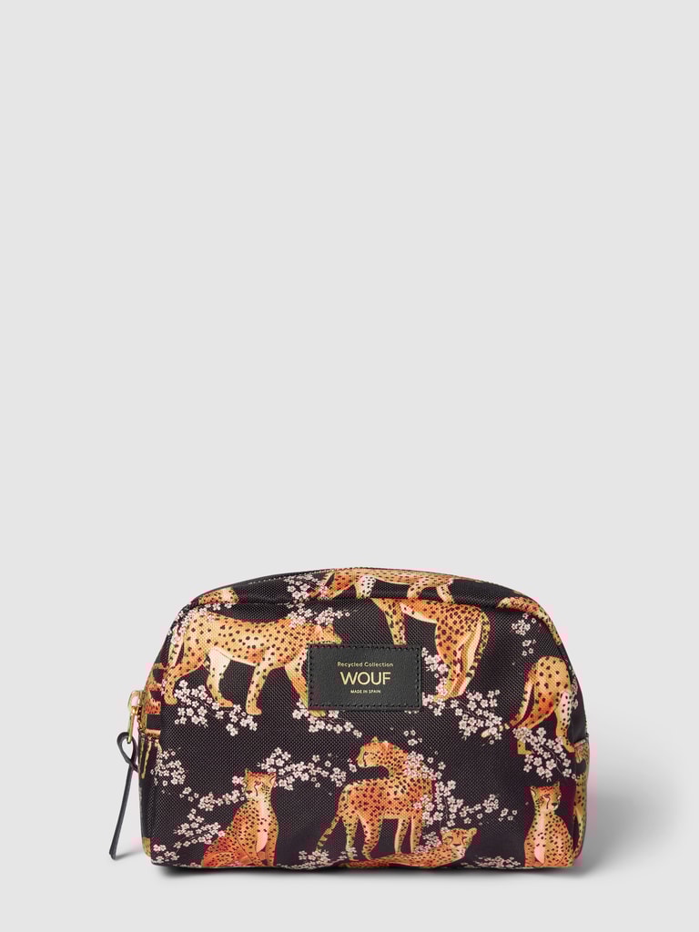 WOUF Make-uptasje met all-over motief, model 'Salome' in zwart online ...