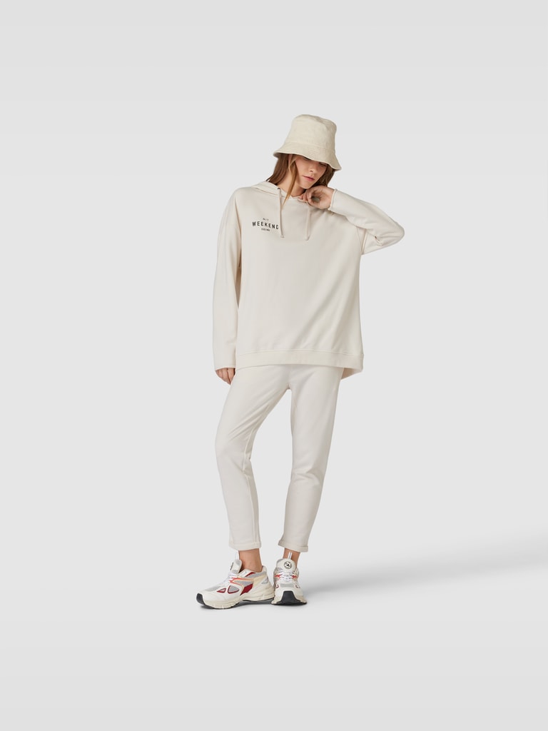 Juvia Oversized Hoodie mit Label-Detail (sand) online kaufen