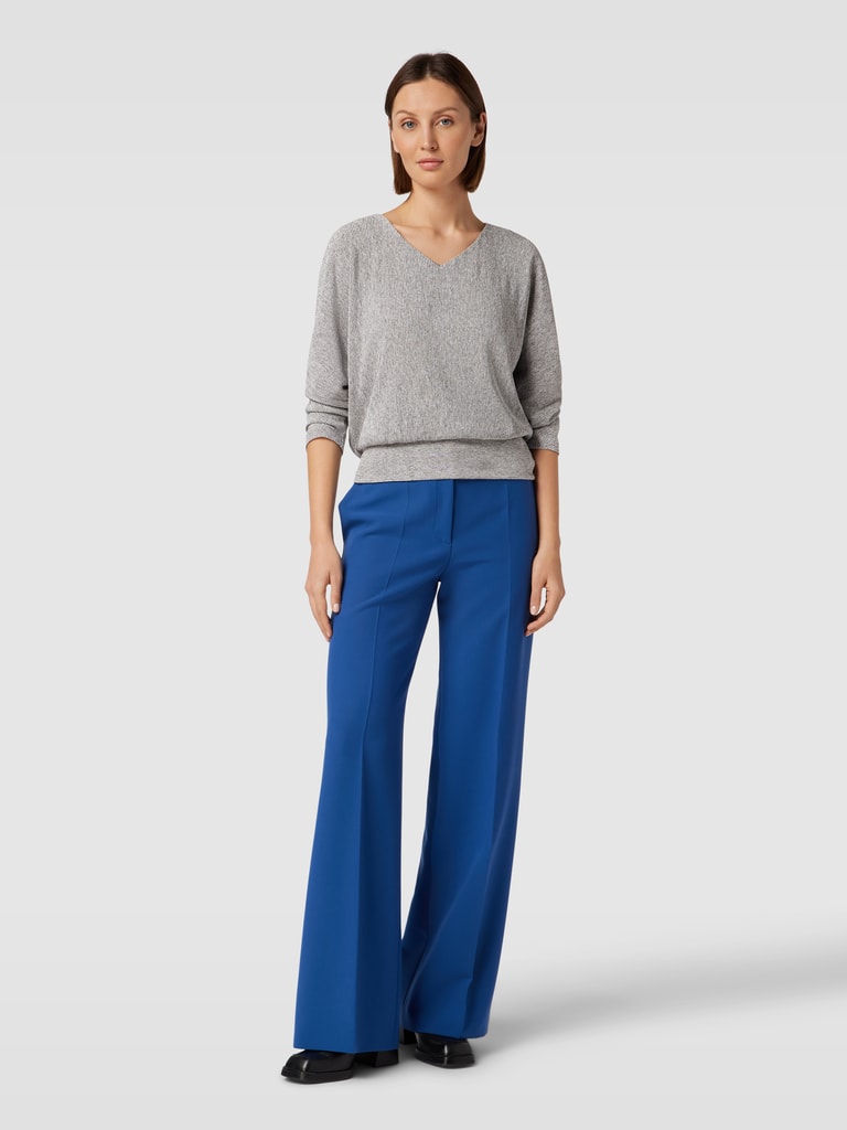 OPUS Strickpullover in melierter Optik Modell 'Suplin' (mittelgrau ...