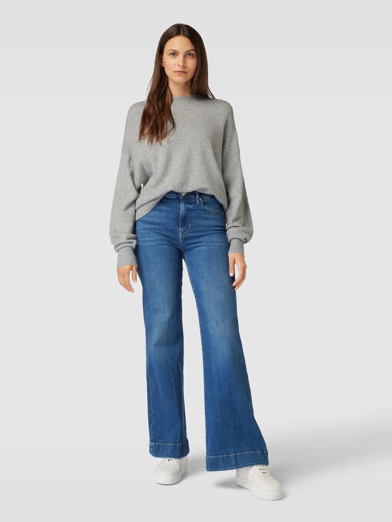 Esprit Strickpullover mit Strukturmuster (silber melange) online kaufen