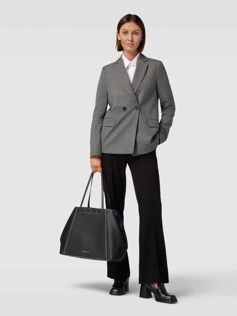 LIEBESKIND BERLIN Shopper van leer met label in reliëf, model 'CHUDY ...