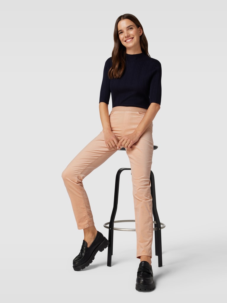 Marc Cain Stoffhose mit elastischem Bund (hellrosa) online kaufen